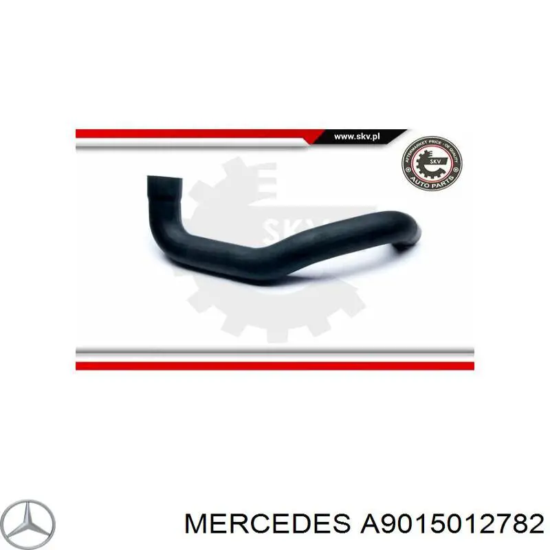 A9015012782 Mercedes | Шланг (патрубок радиатора охлаждения верхний) A ...