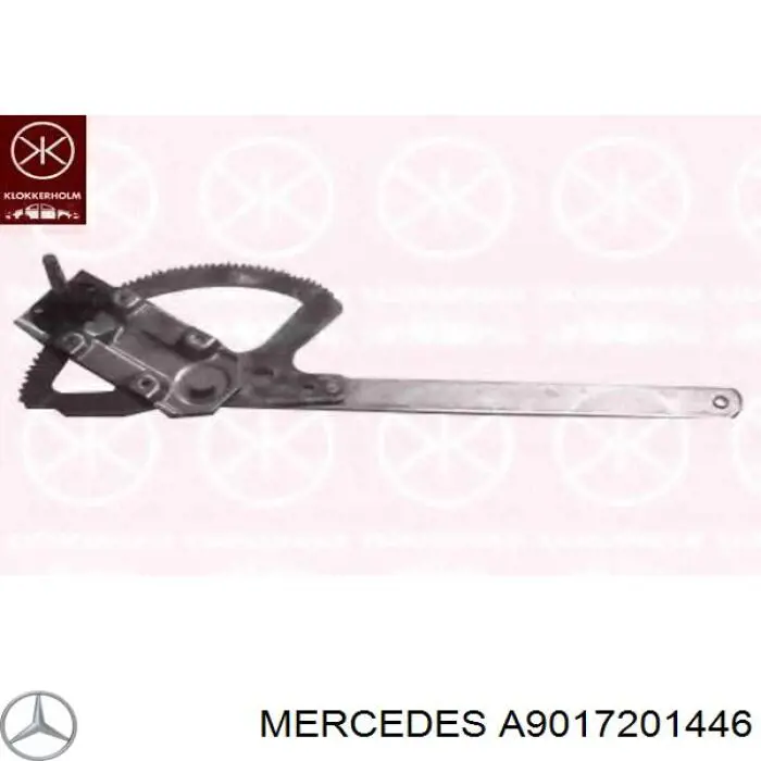 A9017201446 Mercedes | Механизм стеклоподъемника двери передней левой A ...