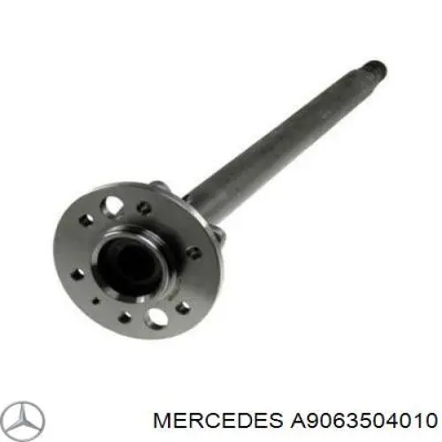 A9063504010 Mercedes полуось задняя правая