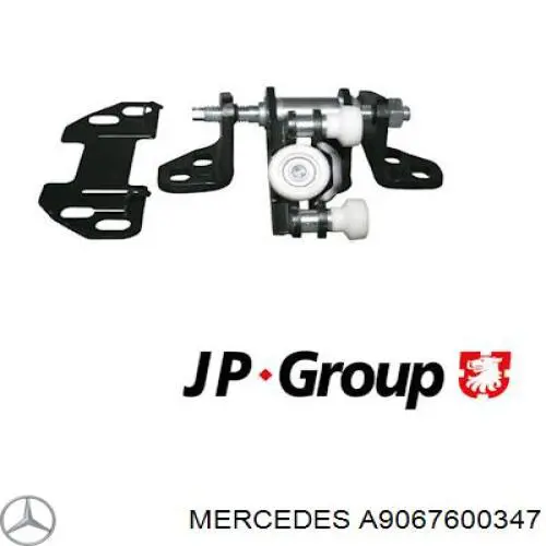 A9067600347 Mercedes | Ролик двери боковой (сдвижной правый центральный ...