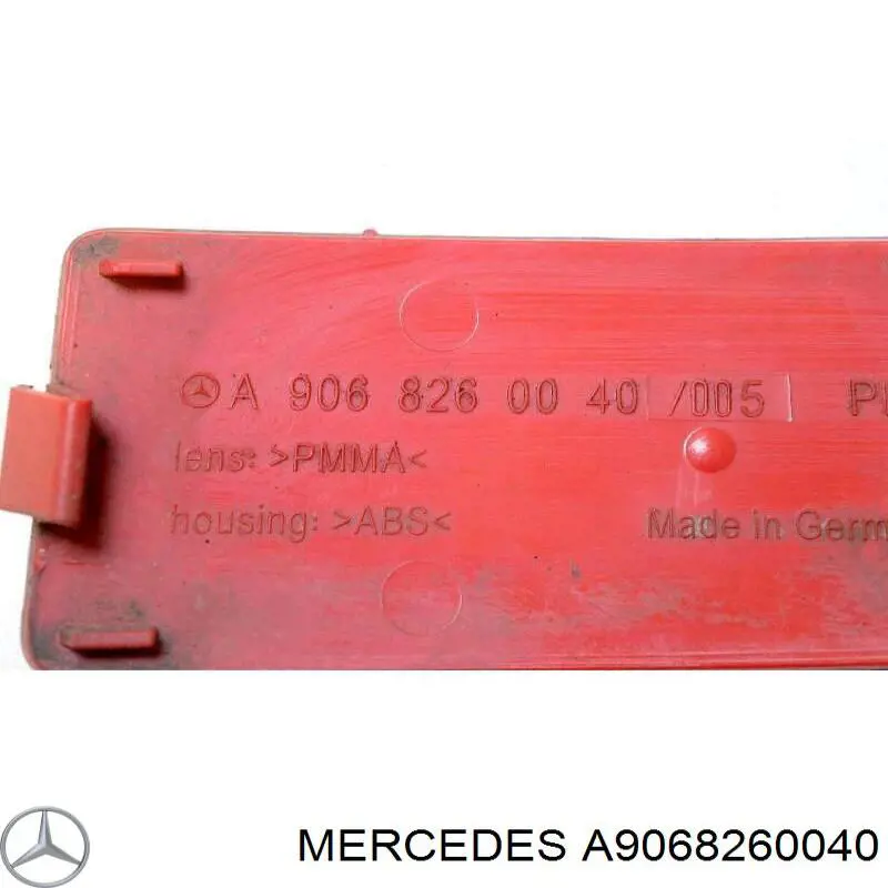 A9068260040 Mercedes левый катафот
