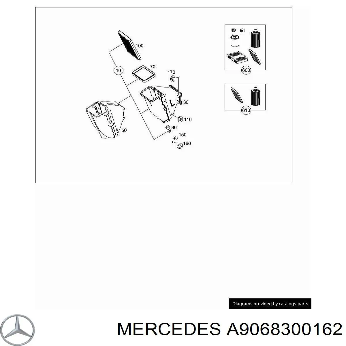 A9068300162 Mercedes | купить на Avto.pro