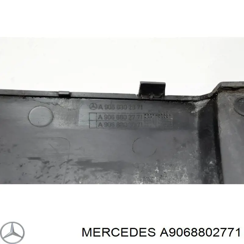 A9068802771 Mercedes | Накладка бампера заднего правая A9068802771 ...