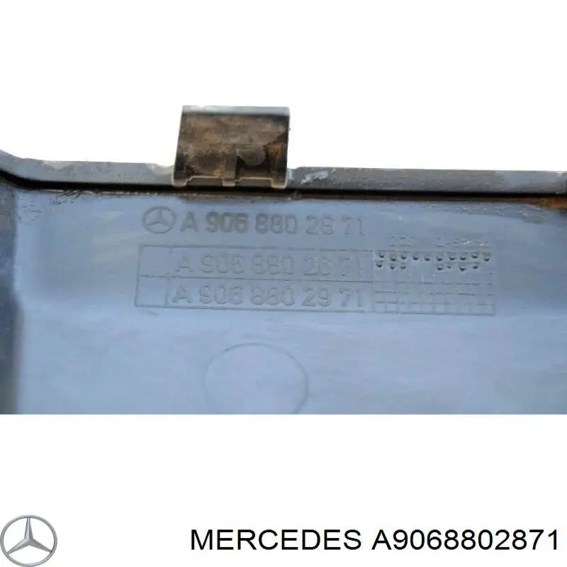 A9068802871 Mercedes | Накладка бампера заднего левая A9068802871 ...