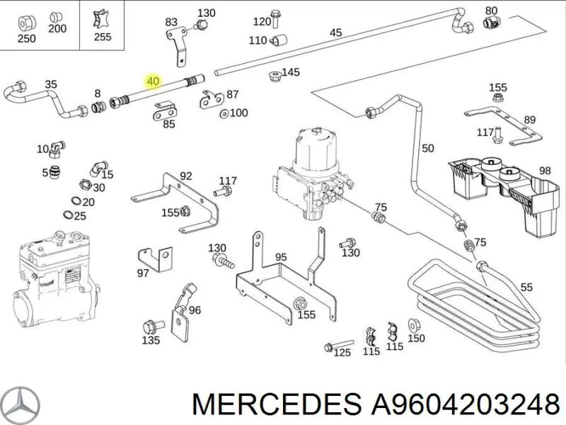 A9604203248 Mercedes | купить на Avto.pro