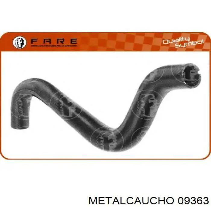 0046747731 Fiat/Alfa/Lancia шланг (патрубок радиатора охлаждения верхний)