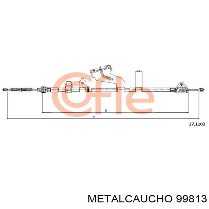 Трубка (шланг) отвода масла от турбины для Fiat Panda II хэтчбек (2003 ...