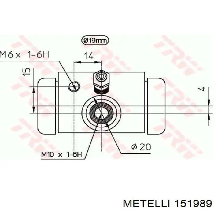 15-1989 Metelli сравнить цены на Автопро