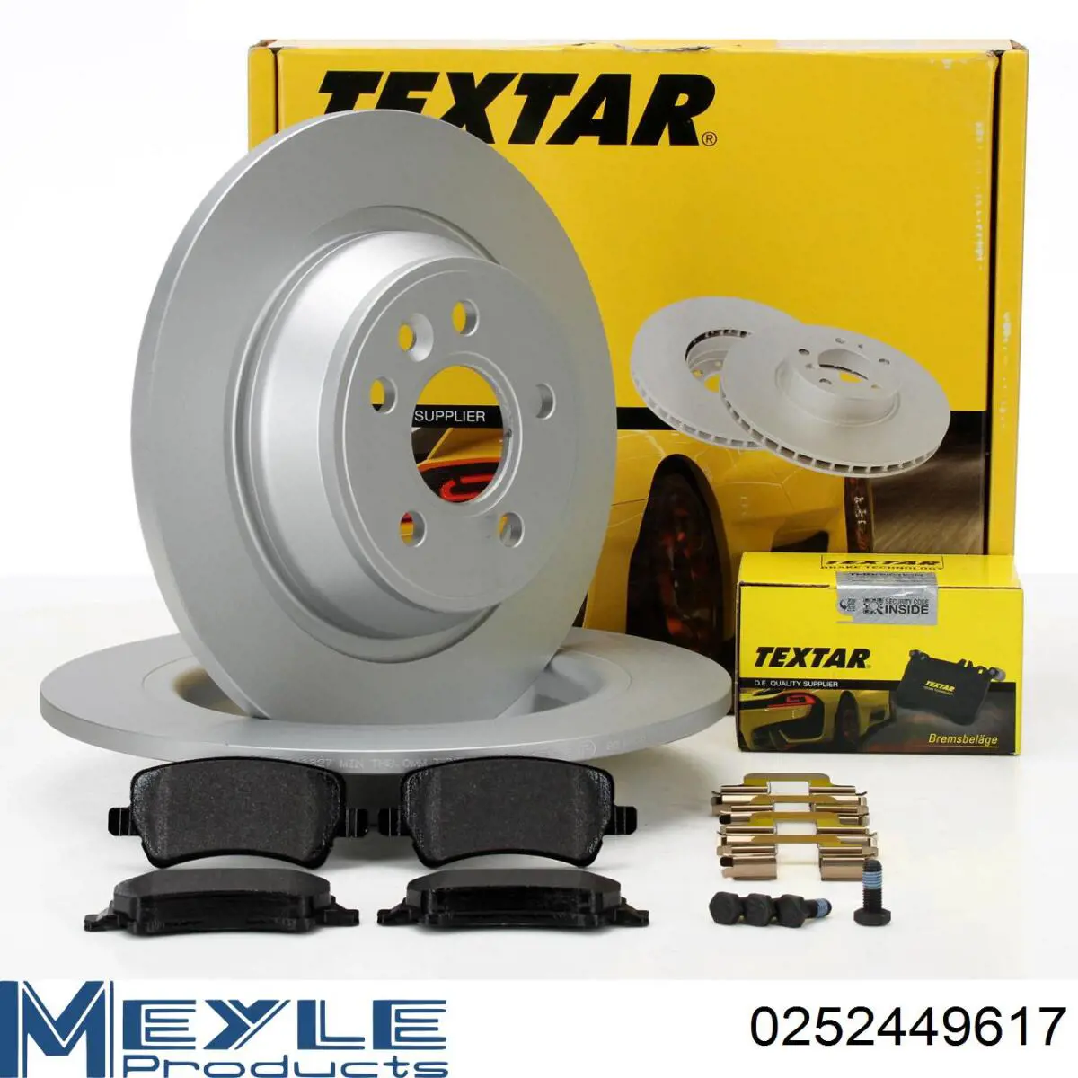 LR027129 Land Rover задние колодки