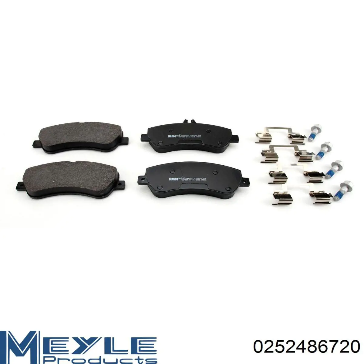 007420662090 Mercedes колодки тормозные передние дисковые