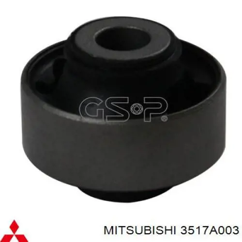 3517A003 Mitsubishi Сайлентблок траверсы крепления переднего редуктора ...