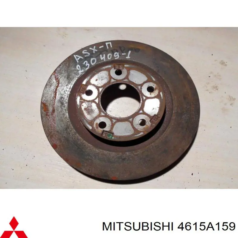 4615A159 Mitsubishi диск тормозной передний