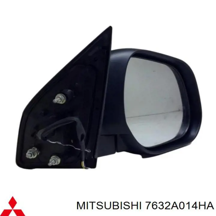7632A014HA Mitsubishi накладка (крышка зеркала заднего вида правая)