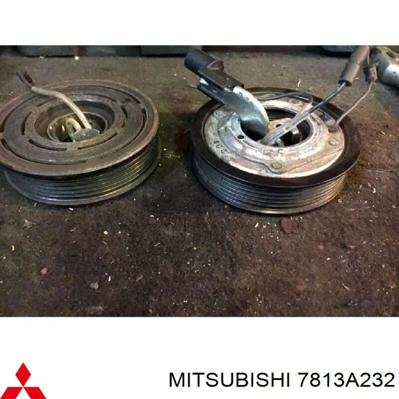 7813A232 Mitsubishi Муфта (магнитная катушка) компрессора кондиционера
