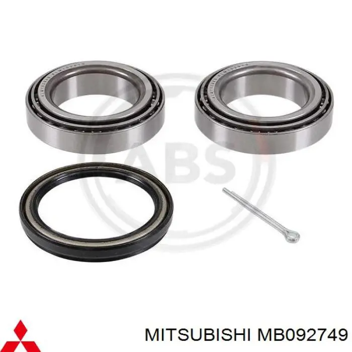 MB092749 Mitsubishi Подшипник ступицы передней