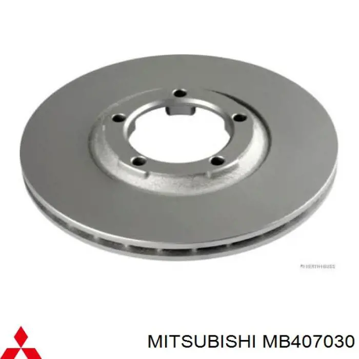 MB407030 Mitsubishi Диск тормозной передний