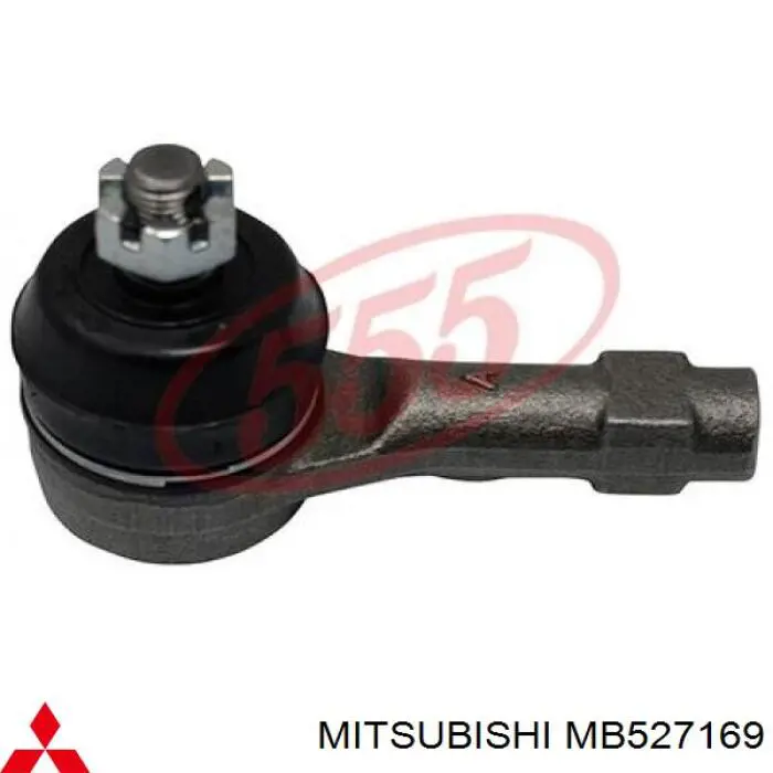 MB527169 Mitsubishi Наконечник рулевой тяги внешний