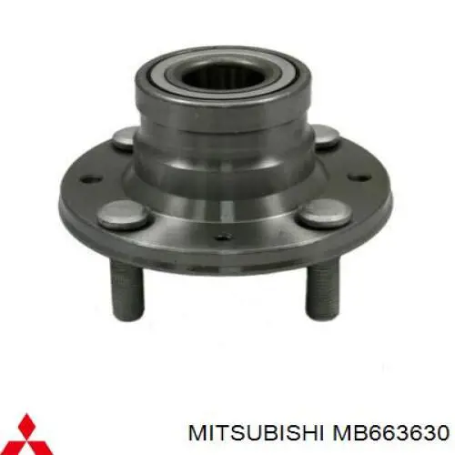 MB663630 Mitsubishi Ступица задняя