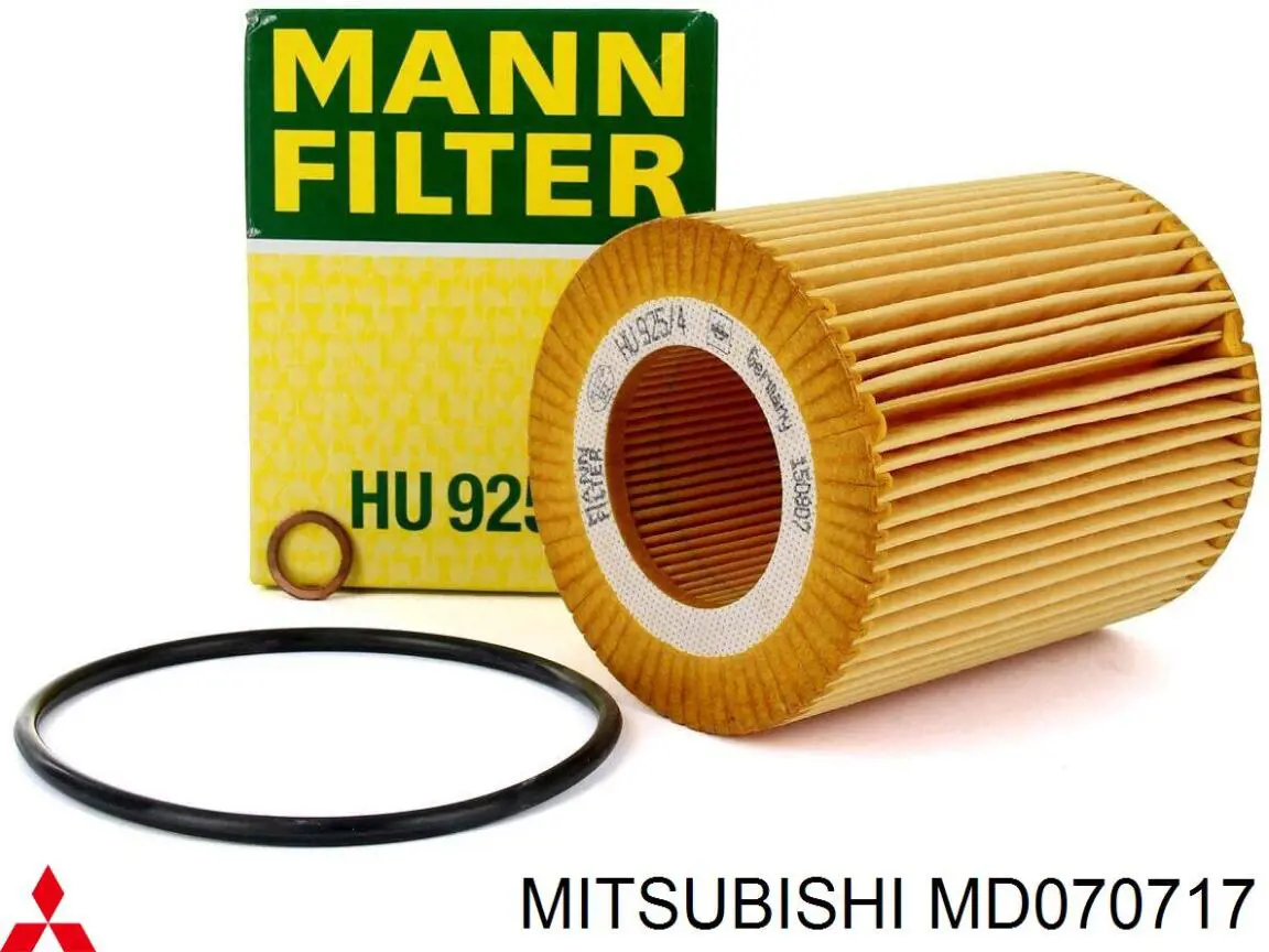 MD070717 Mitsubishi Прокладка пробки поддона двигателя