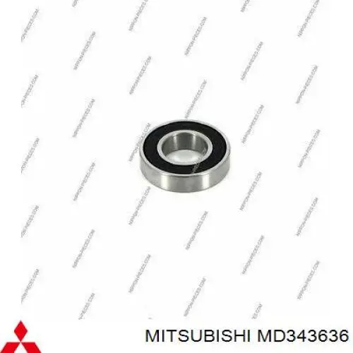 MD343636 Mitsubishi опорный подшипник первичного вала кпп (центрирующий