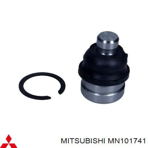 MN101741 Mitsubishi левый рычаг передней нижней подвески