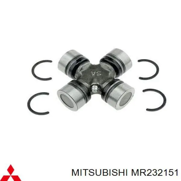 MR232151 Mitsubishi Крестовина карданного вала заднего