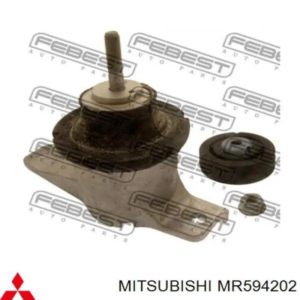 MR 594202 Mitsubishi Подушка (опора) двигателя правая