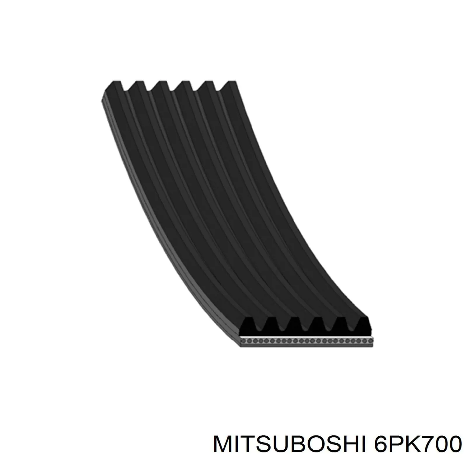 6PK700 Mitsuboshi ремень генератора