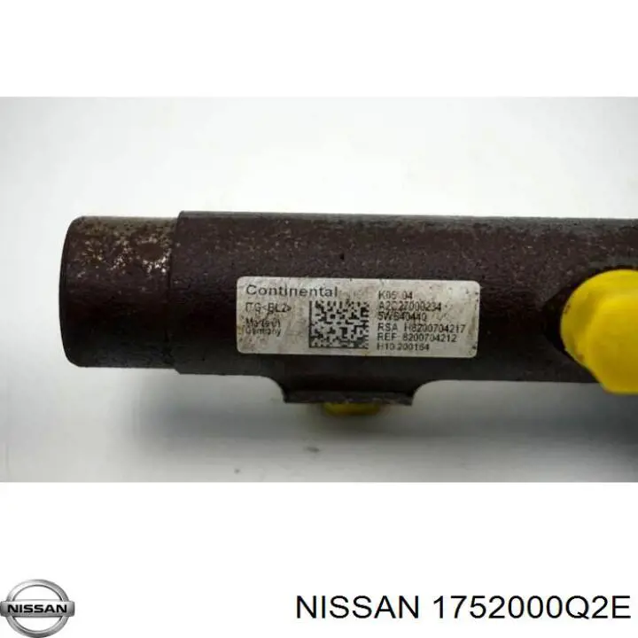 1752000Q2E Nissan/Infiniti Распределитель топлива (рампа)
