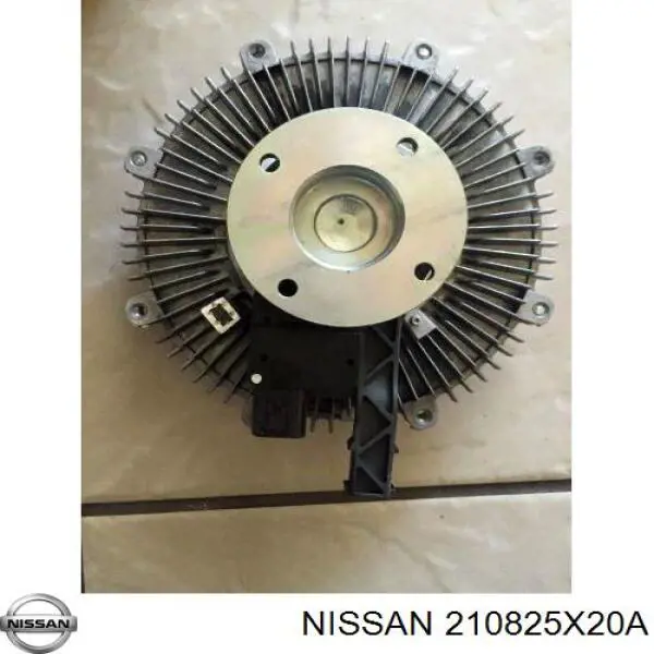 210825X21C Nissan/Infiniti вискомуфта (вязкостная муфта вентилятора ...