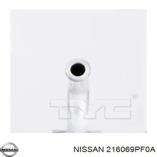 216069PF0A Nissan/Infiniti Радиатор охлаждения, АКПП/КПП