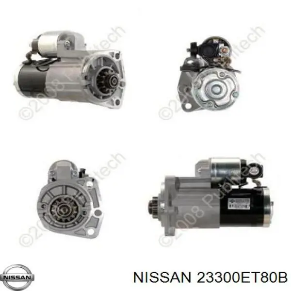 23300ET80B Nissan стартер