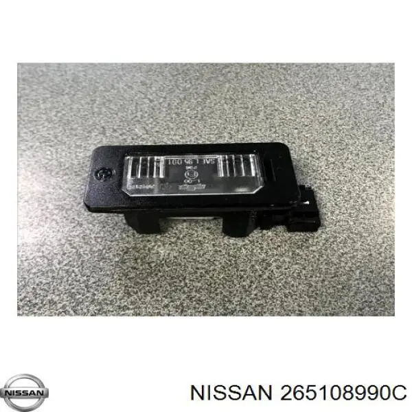 265108990C Nissan/Infiniti Фонарь подсветки заднего номерного знака