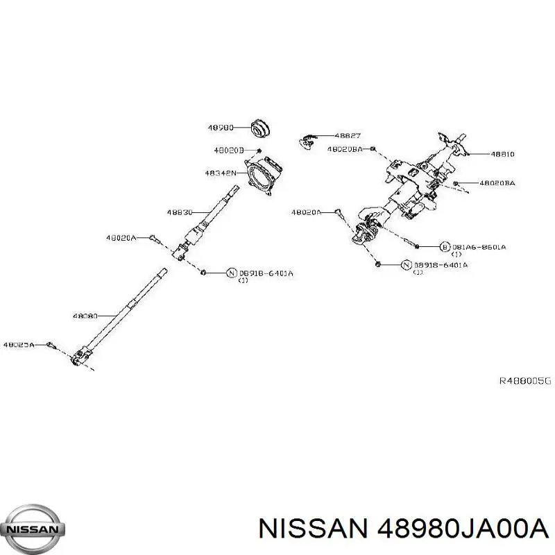 48980JA00A Nissan/Infiniti сравнить цены на Автопро