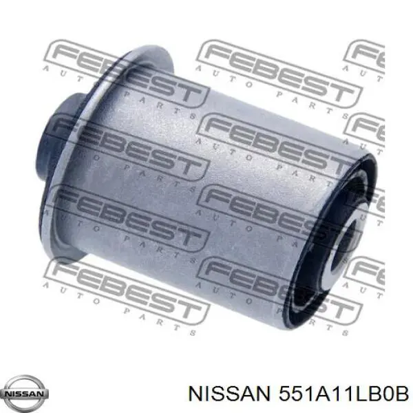 551A11LB0B Nissan/Infiniti Рычаг задней подвески нижний левый