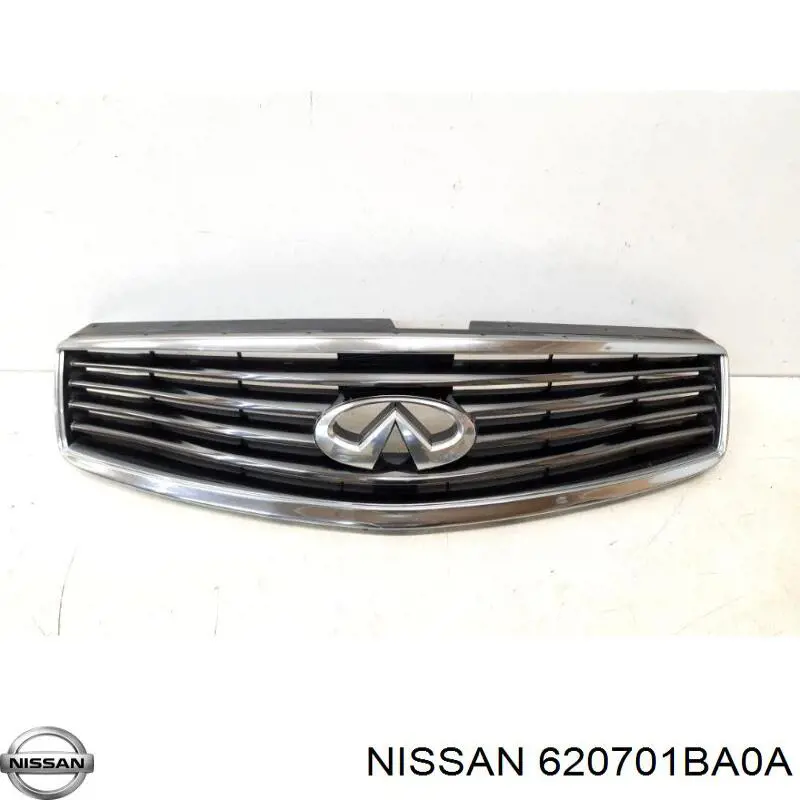 620701BA0A Nissan решетка радиатора