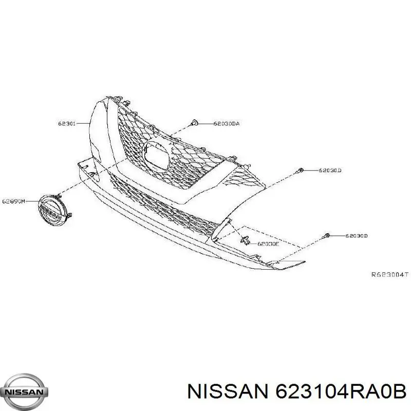 623104RA0B Nissan/Infiniti сравнить цены на Автопро