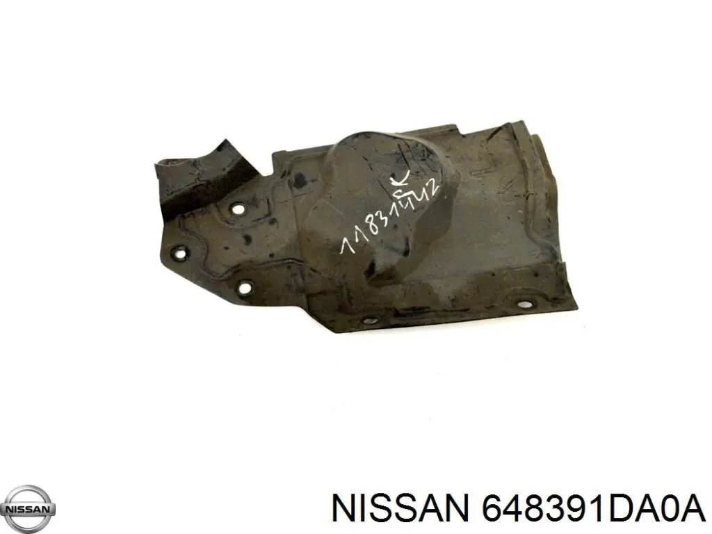 648391DA0A Nissan/Infiniti Защита двигателя левая
