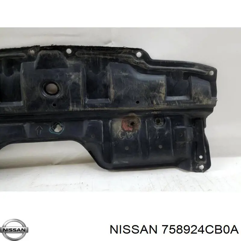 758924CB0A Nissan/Infiniti Защита двигателя передняя
