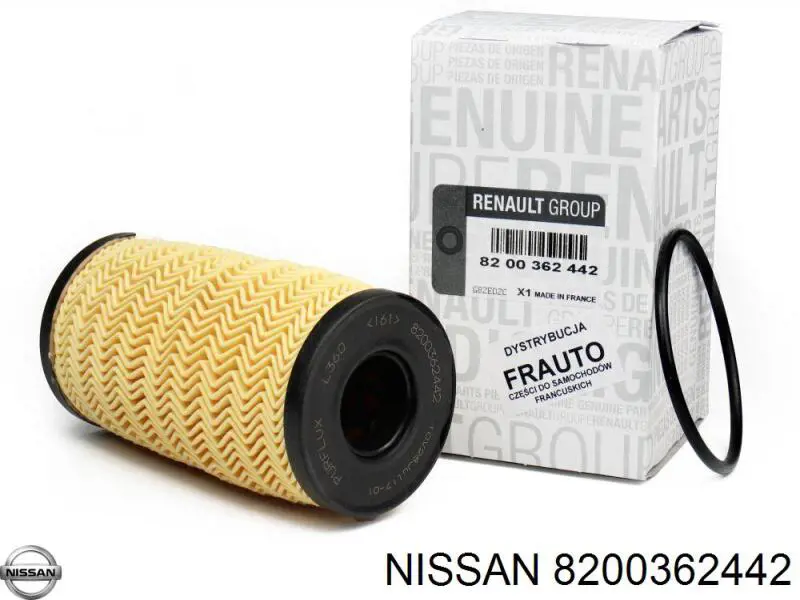 8200362442 Nissan/Infiniti Фильтр масляный