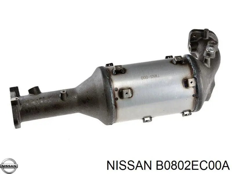 B0802EC00A Nissan/Infiniti Сажевый фильтр системы отработавших газов