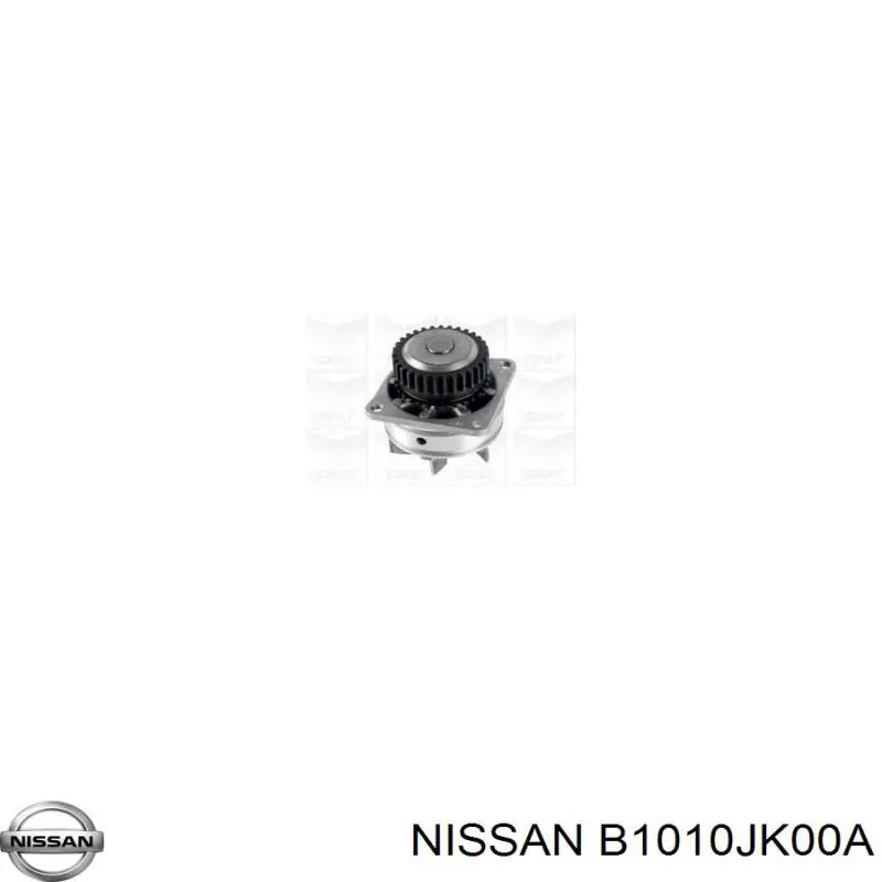 B1010JK00A Nissan помпа водяная