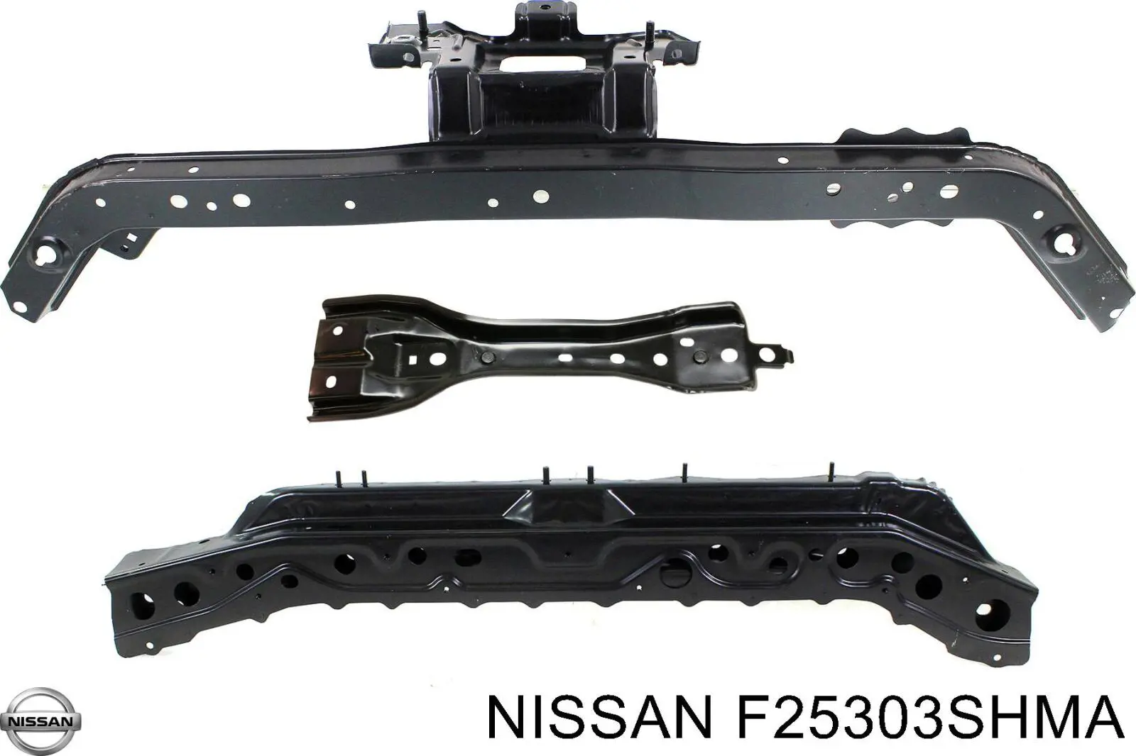 F2530-3SHMA Nissan/Infiniti суппорт радиатора нижний (монтажная панель ...