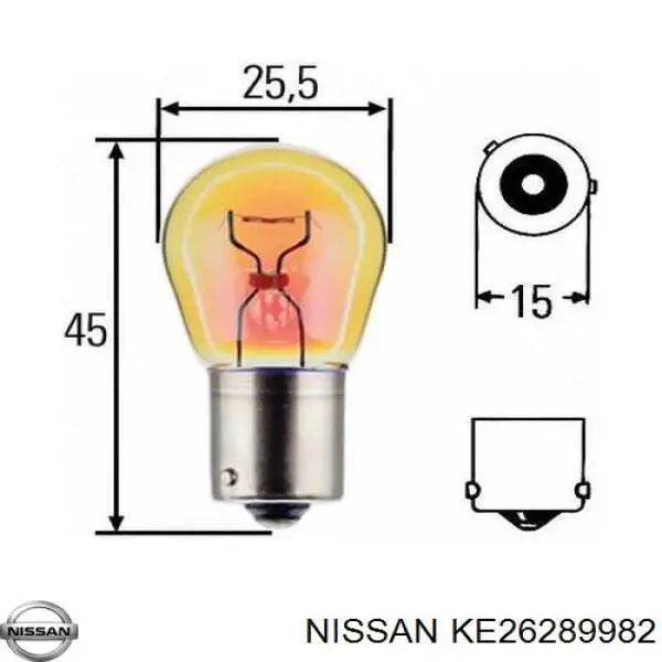 KE26289982 Nissan сравнить цены на Автопро