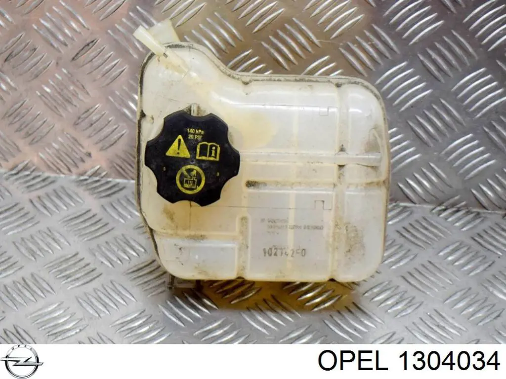 1304034 Opel бачок системы охлаждения, расширительный