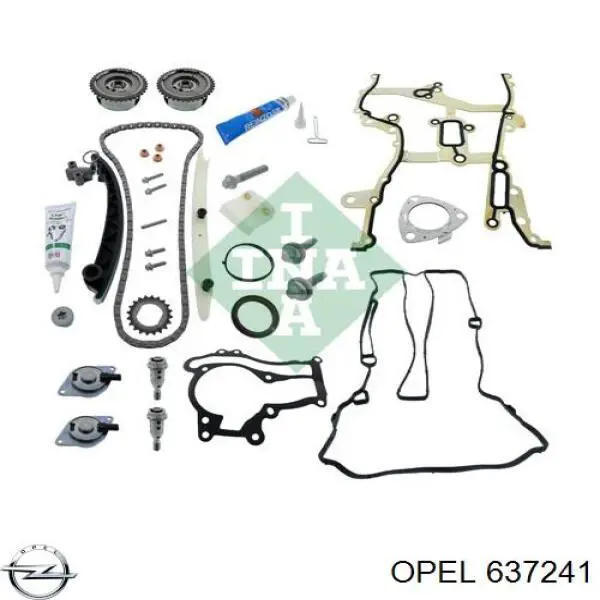637241 Opel цепь грм