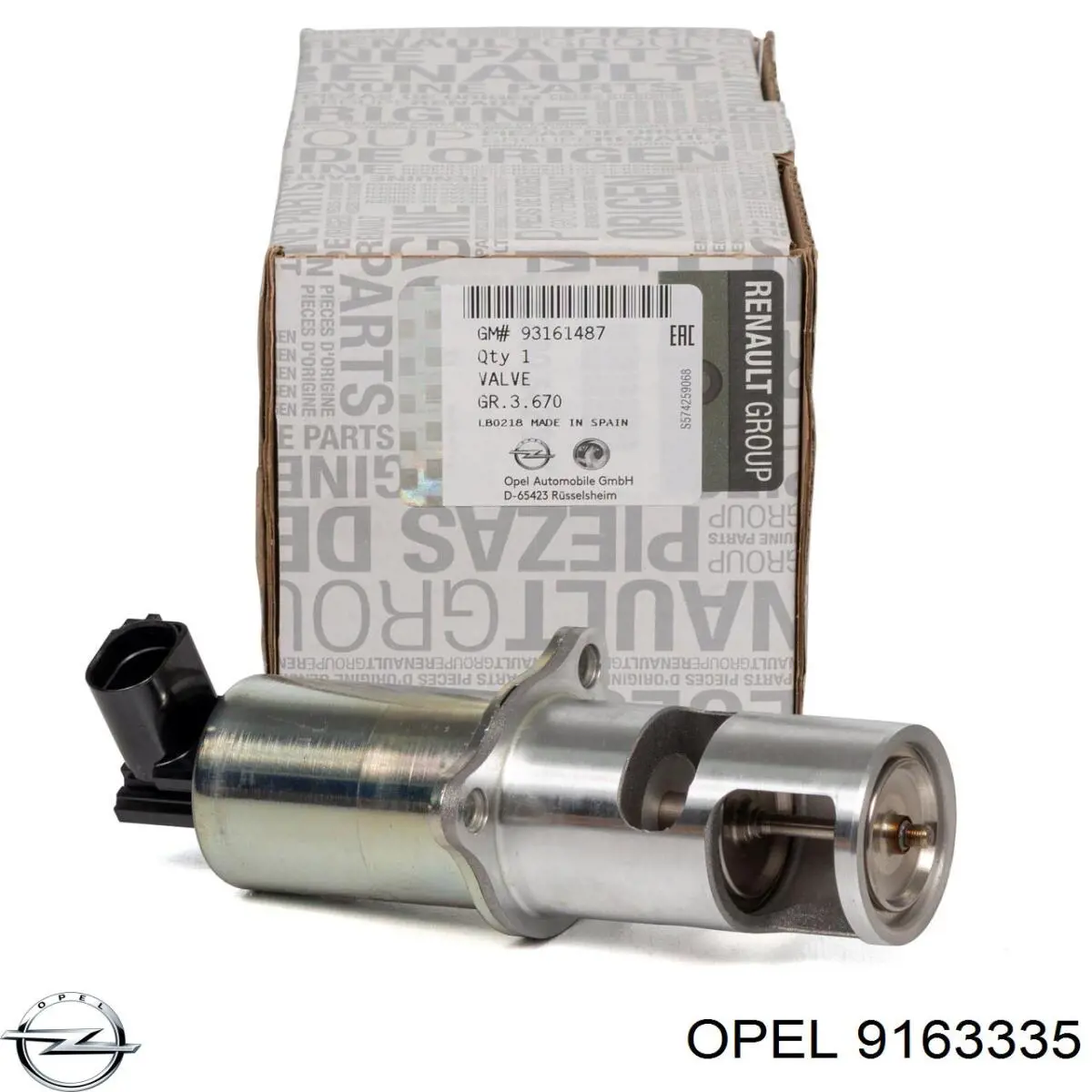 9163335 Opel олива трансмісійна. 1л.