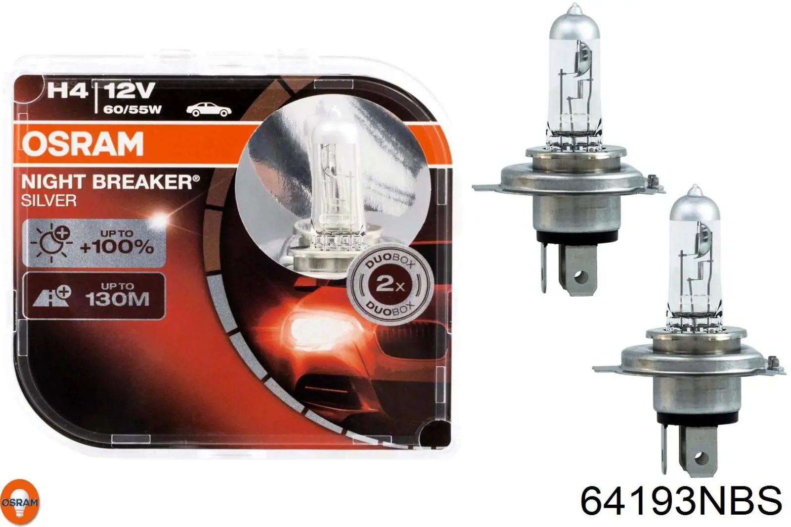 64193NBS Osram лампа h4