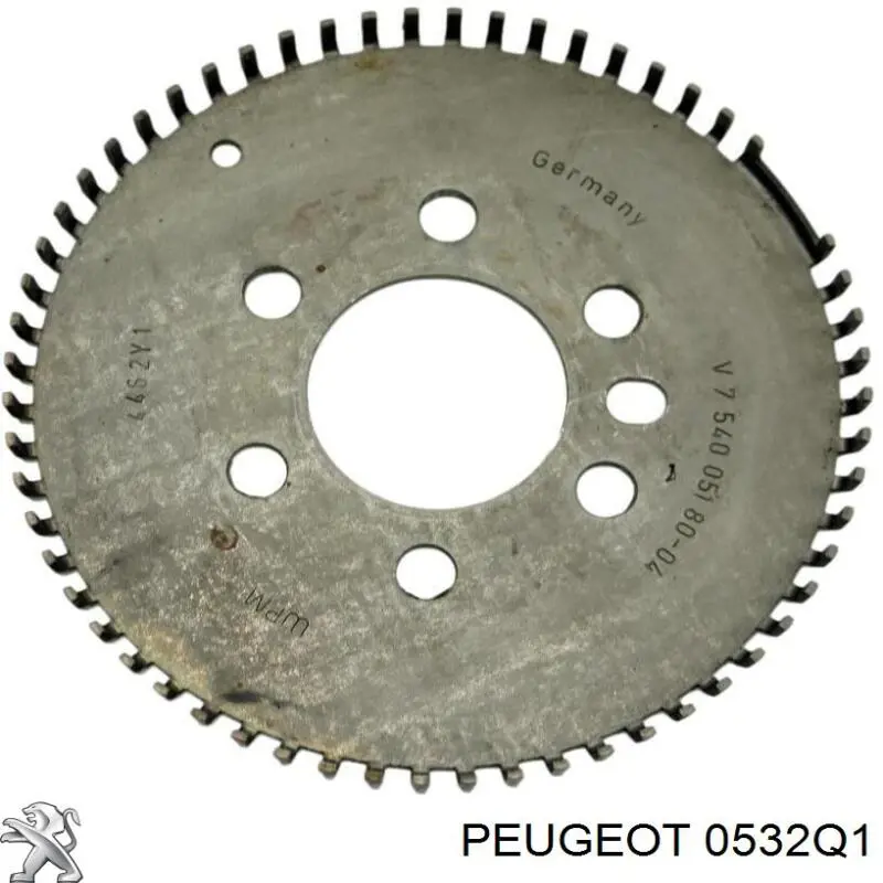 0532Q1 Peugeot/Citroen Маховик двигателя