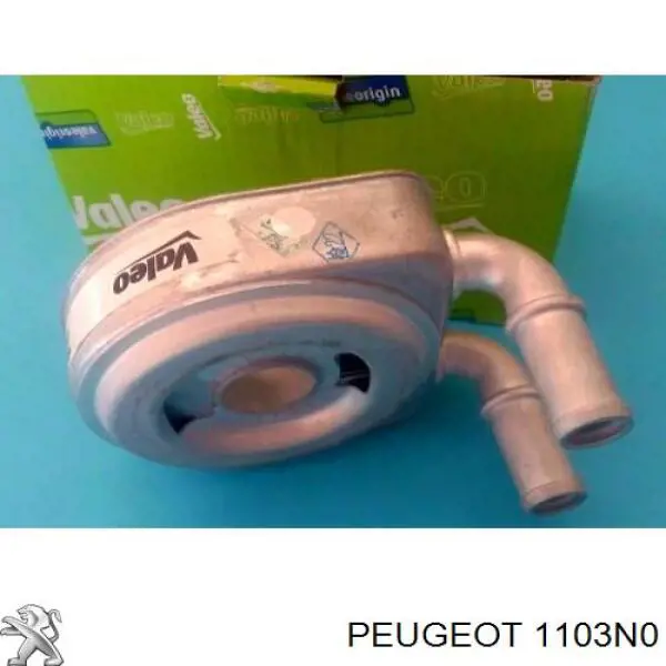 1103N0 Peugeot/Citroen radiador de óleo (frigorífico, debaixo de filtro ...